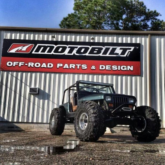 Custom Build Jeep YJ 4 Link Suspension – Motobilt
