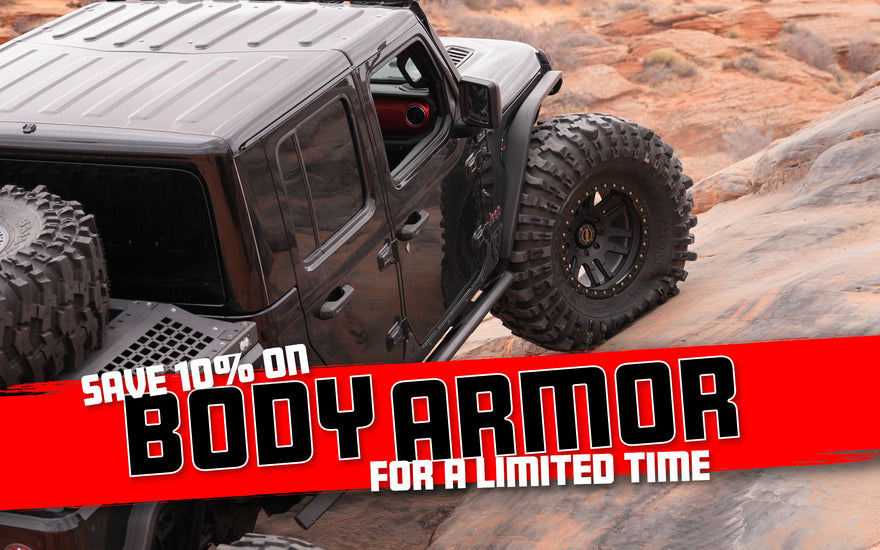 Upgrade Your Jeep with Motobilt's 10% Off Body Armor Sale
