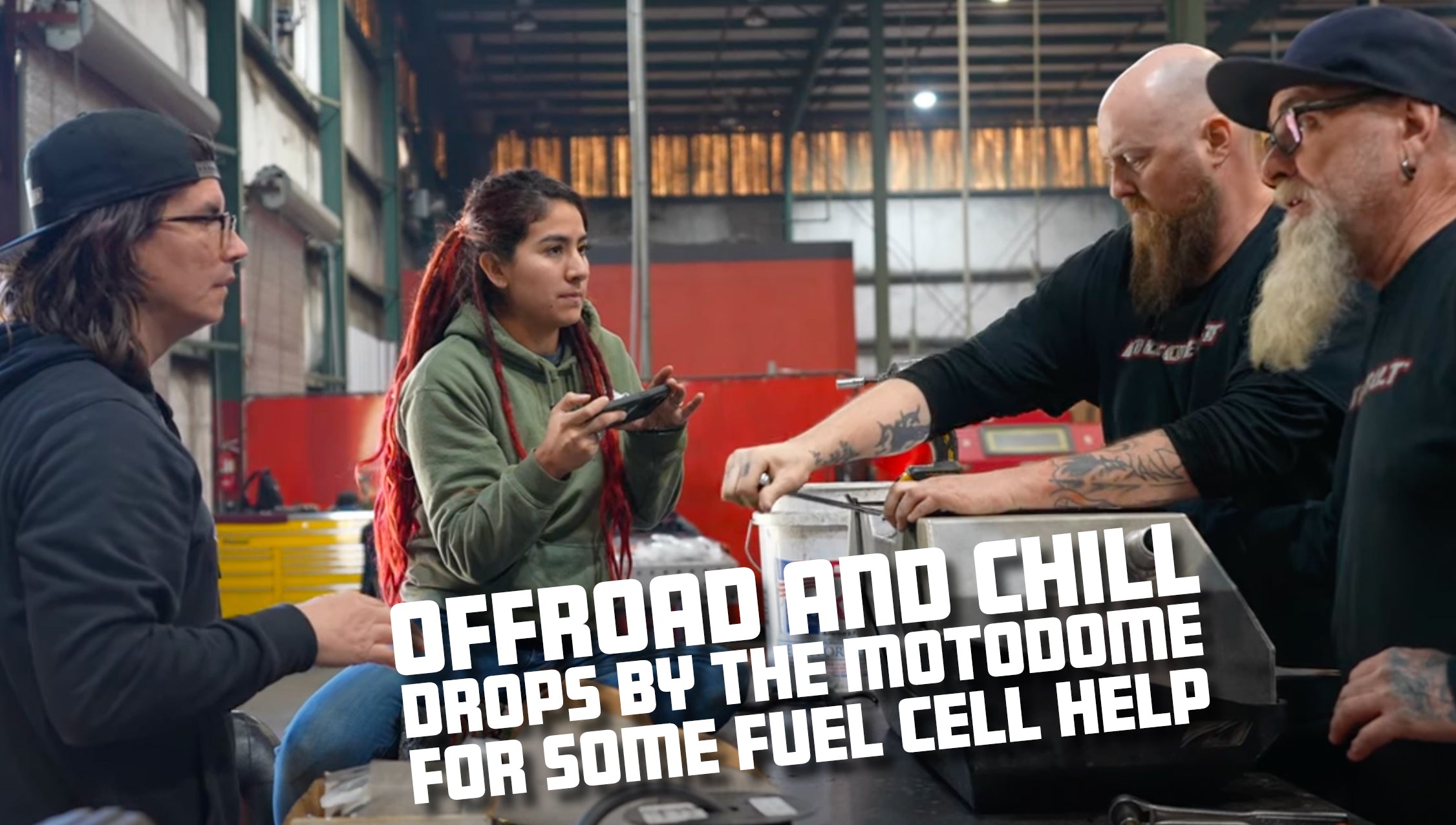 Offroad and Chill Drops By Motobilt For Some Fuel Cell Help.