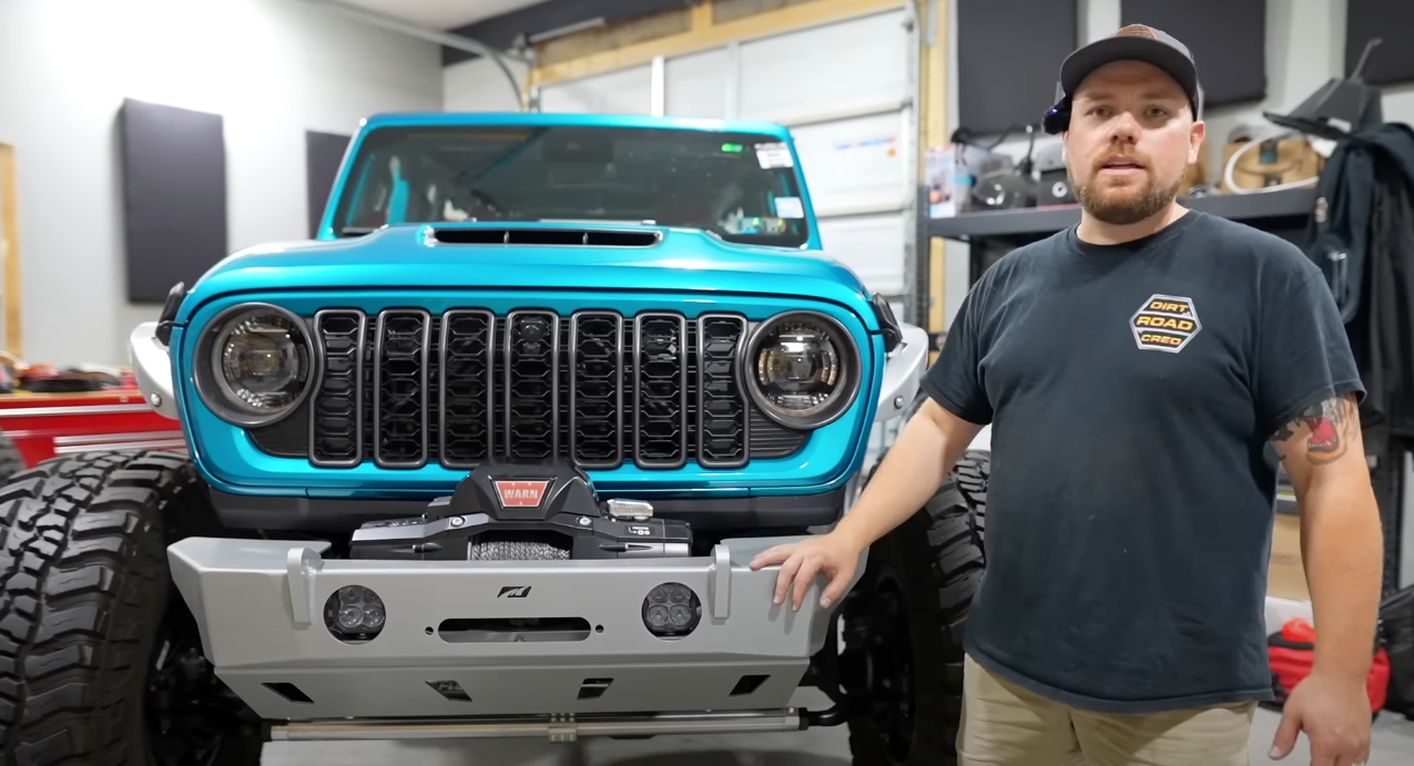 Crusher Front Bumper and Micro Rear Bumper for the Dirt Road Cred Jeep ...