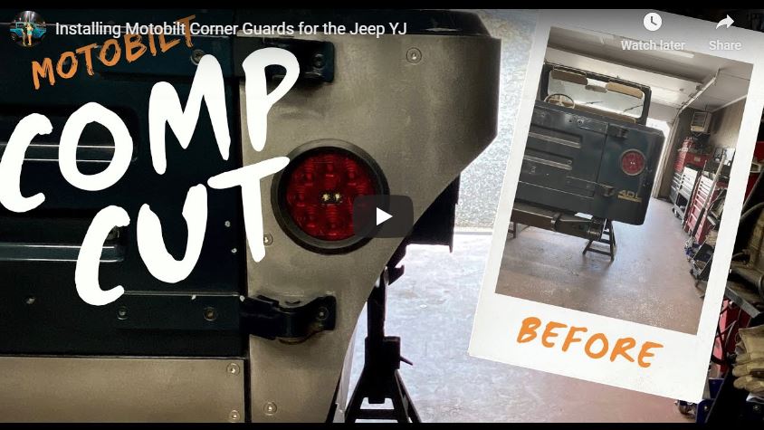 Video: Installing Motobilt Comp Cut Corner Guards for the Jeep YJ