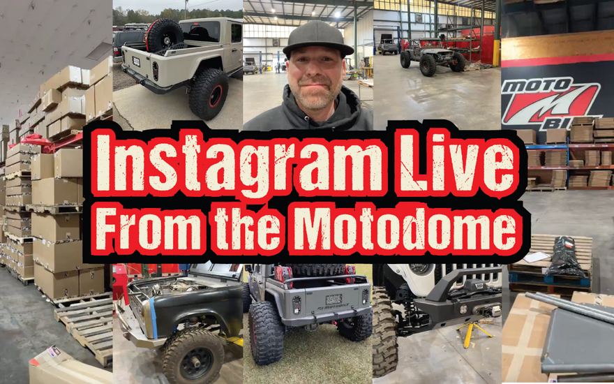 Instagram Live from the Motodome | Black Friday & More! – Motobilt
