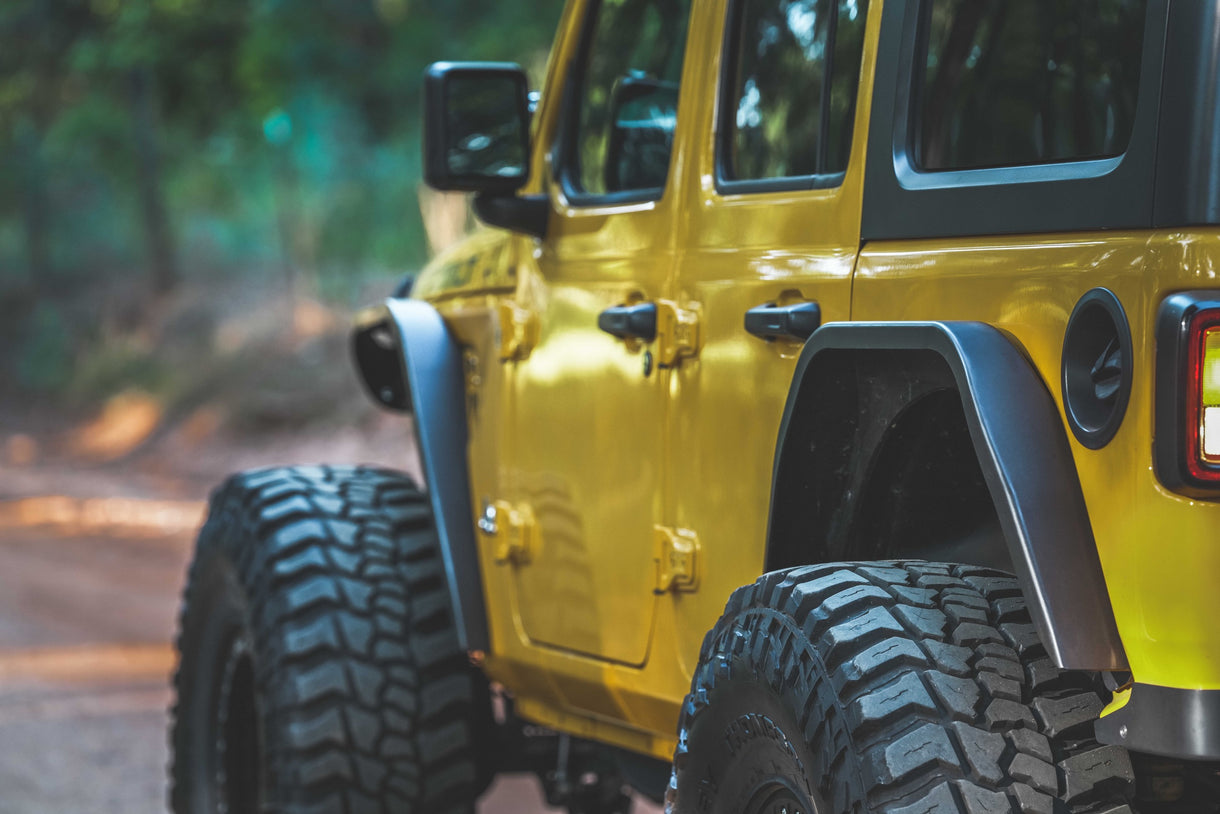 Hatchet High Line Rear Fenders for Jeep JL/JU - Steel – Motobilt