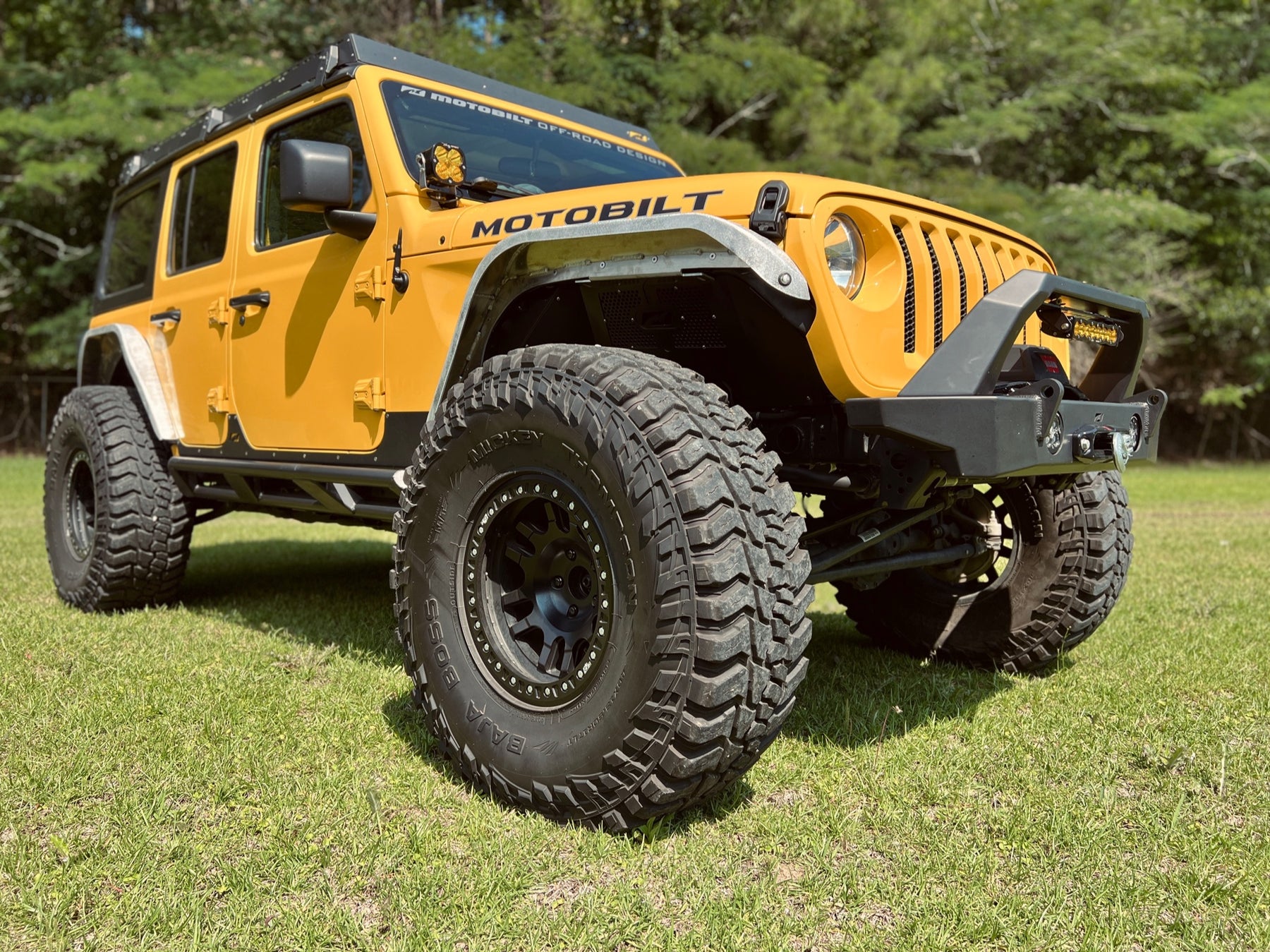 Aluminum Front Highline Fenders for Jeep JL/JLU/JT – Motobilt
