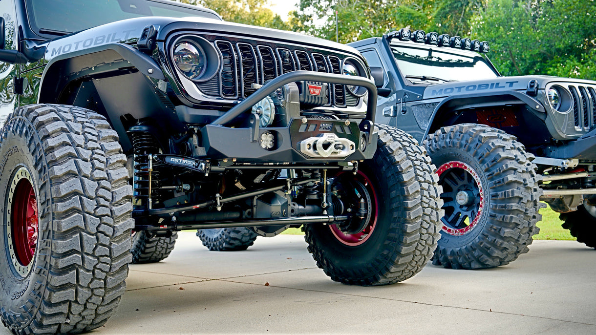 Gladius Frame Chop Bumper with Bull Bar for Jeep JK/JL/JT - fits WARN ...