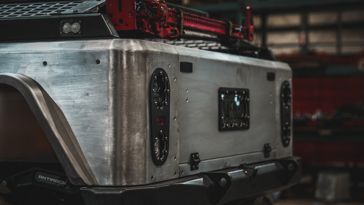 Aluminum Bobbed Replacement Bed for Jeep Gladiator – Motobilt