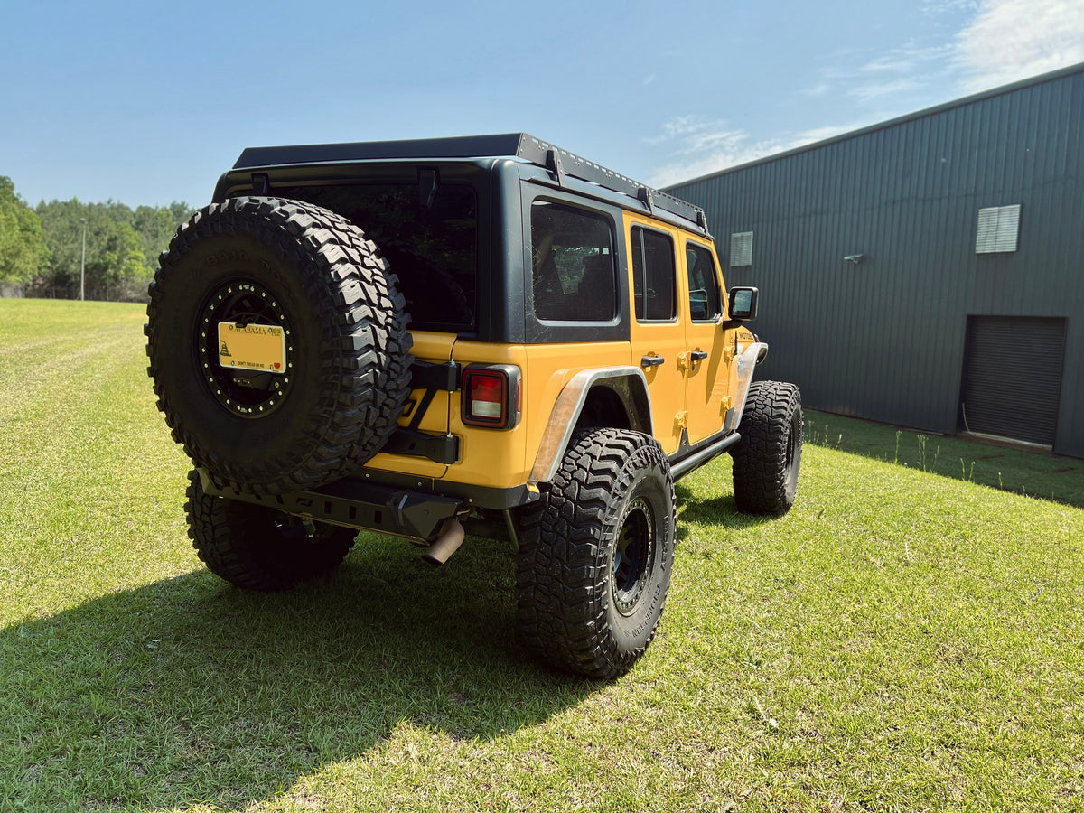 Aluminum Rear Highline Fenders for Jeep JL/JLU– Motobilt