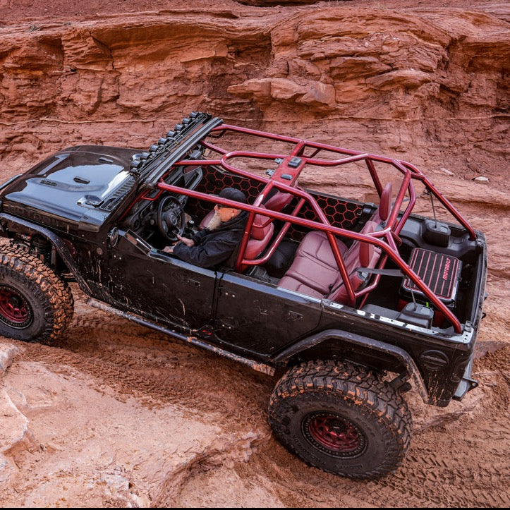 Roll Cage Kit for Jeep JLU – Motobilt
