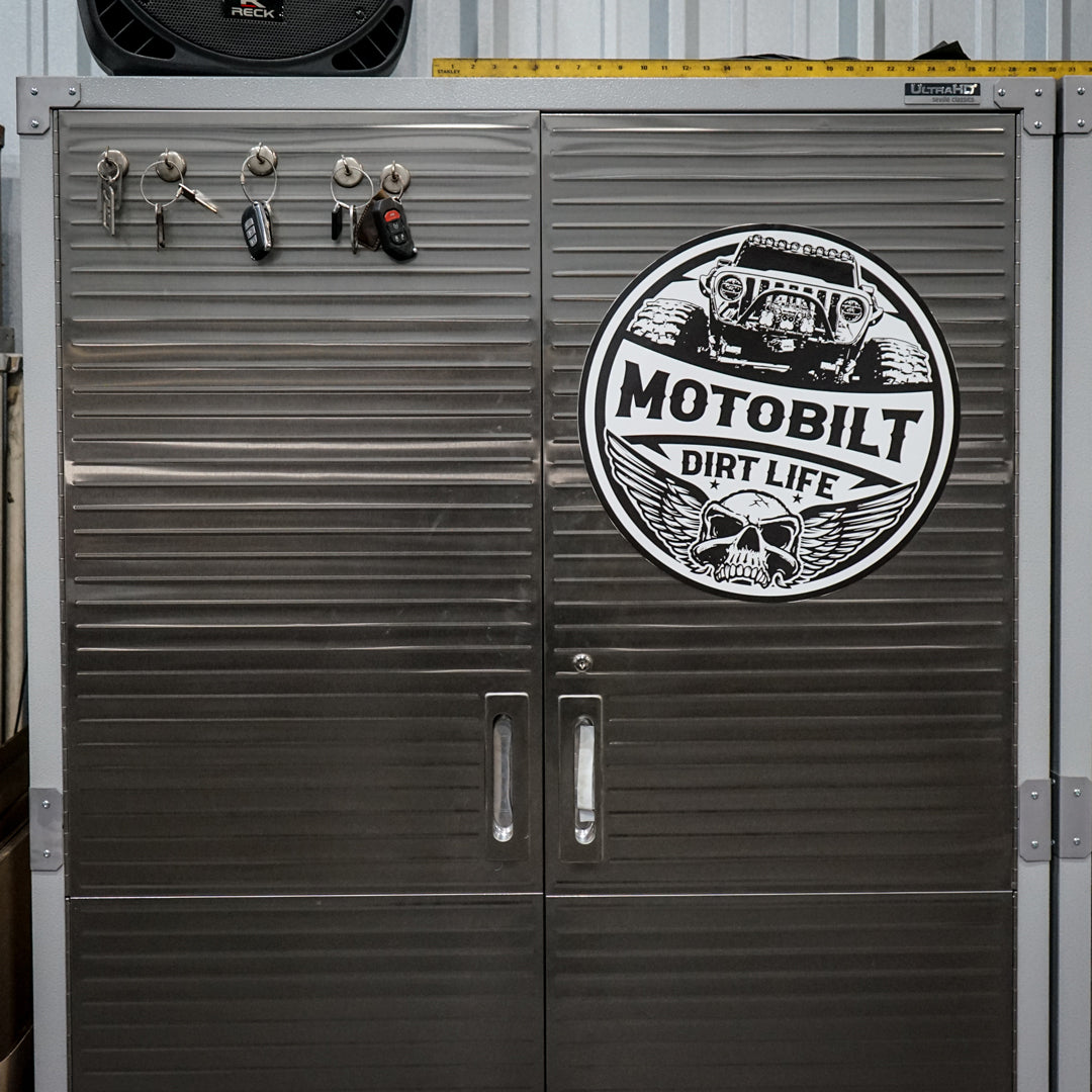 Motobilt Dirt Life Sticker - 16"