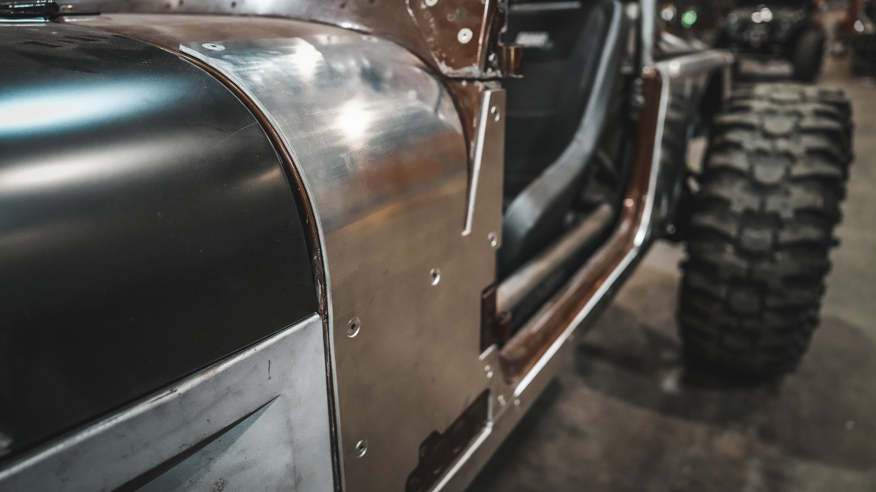 Aluminum Cowl Armor for Jeep YJ / CJ – Motobilt