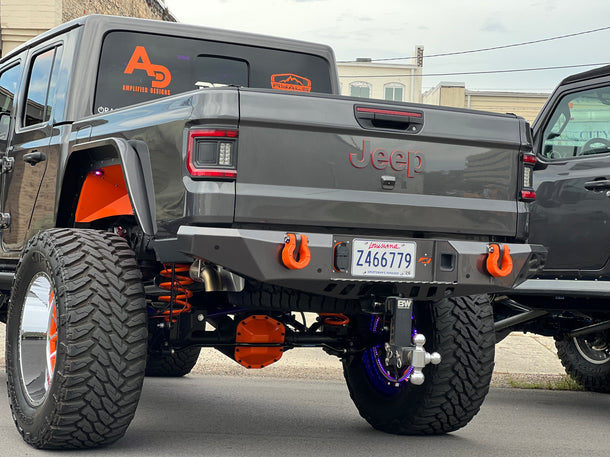 Hammer Series Rear Bumper for Jeep JT Gladiator – Motobilt