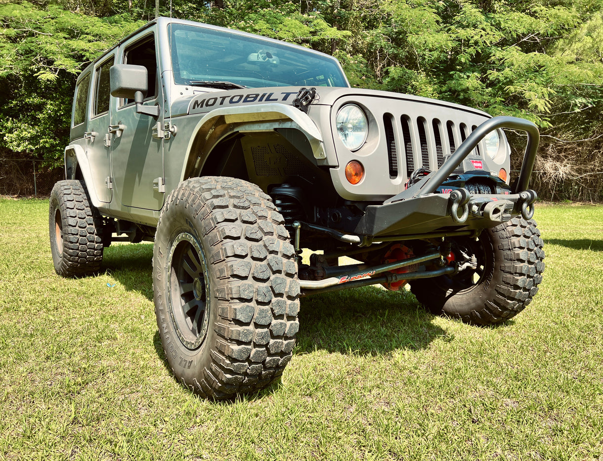 Hatchet High Line Rear Fenders for Jeep JK/JKU -Aluminum – Motobilt