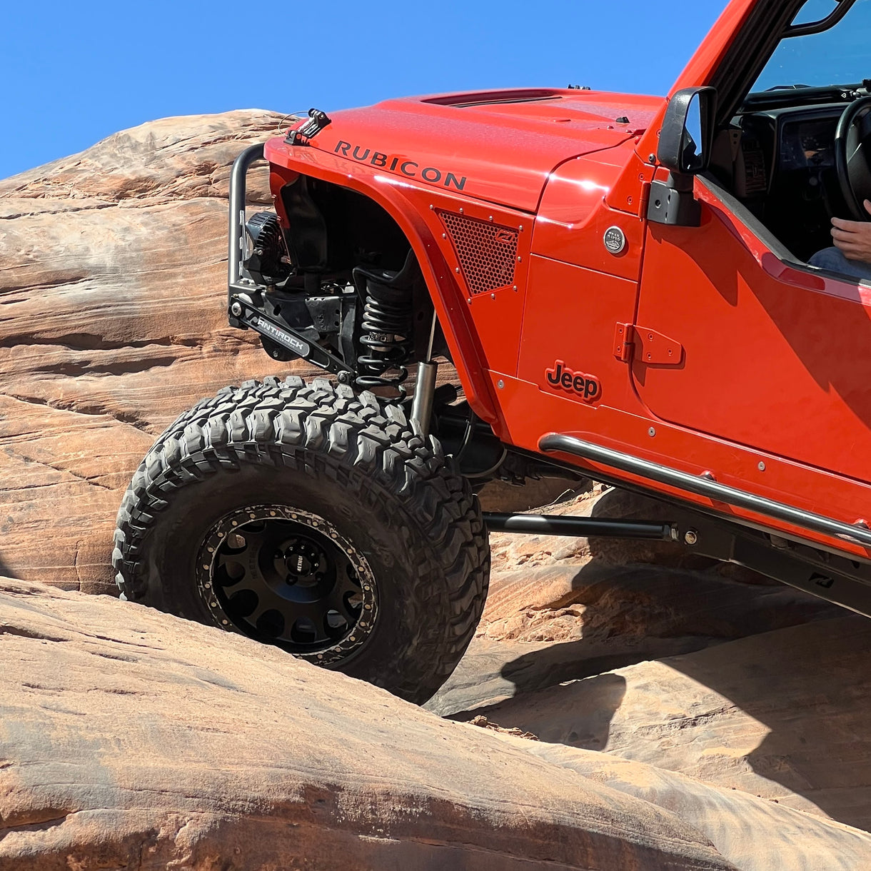 Aluminum Highline Front Fenders 2" Flare for Jeep TJ / LJ – Motobilt