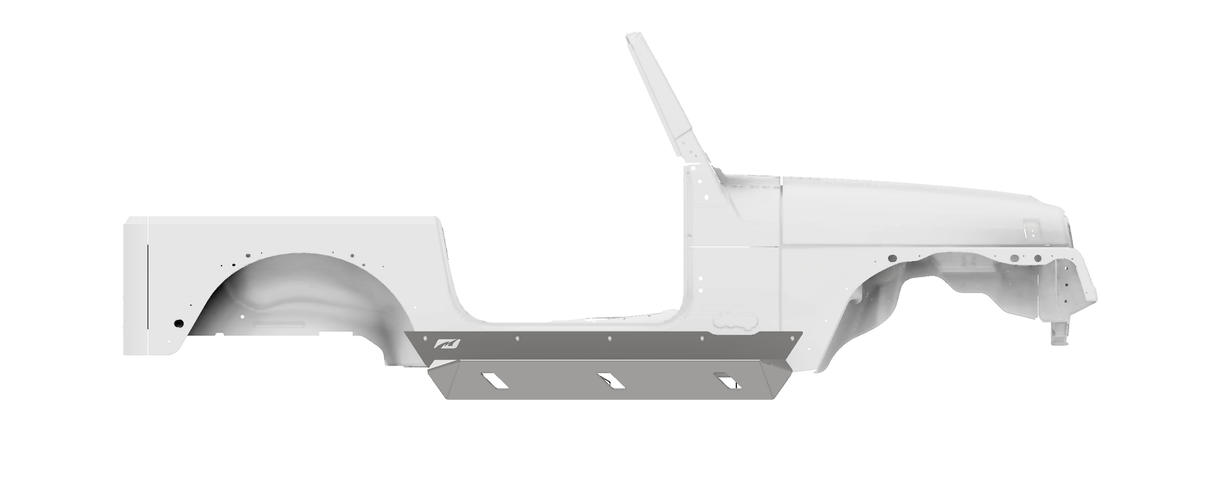 Rocker Guards with Boat Side Steps for Jeep TJ – Motobilt