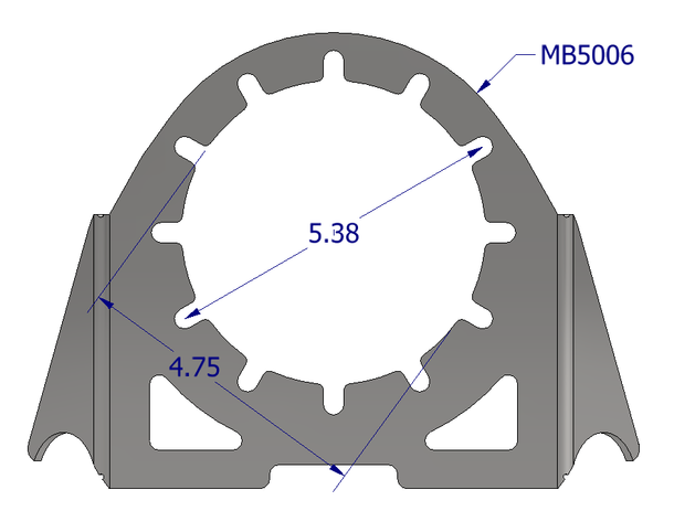 Remote Fuel Cell Filler Mount Large – Motobilt