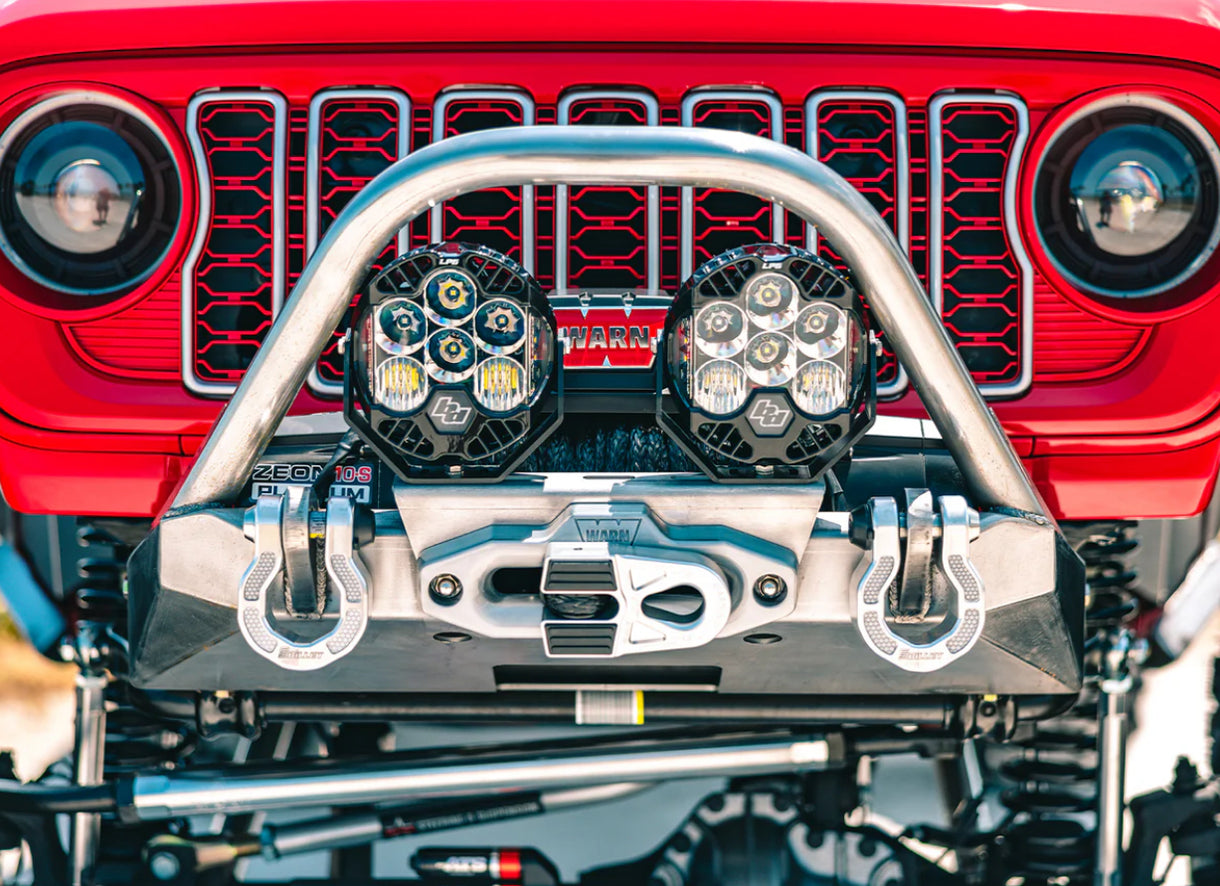 Tomahawk Frame Chop Front Bumper w/Bull Bar for Jeep JK, JL, JT – Motobilt