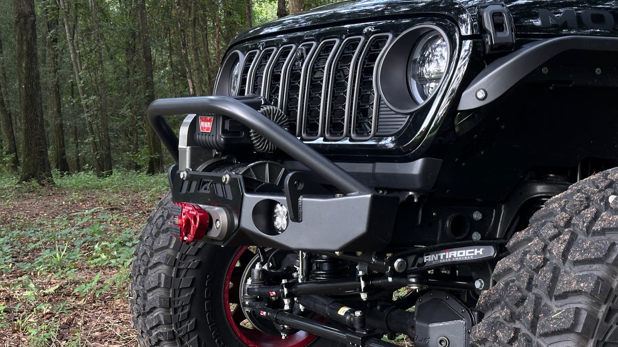 Gladius Frame Chop Bumper with Bull Bar for Jeep JK/JL/JT - fits WARN ...