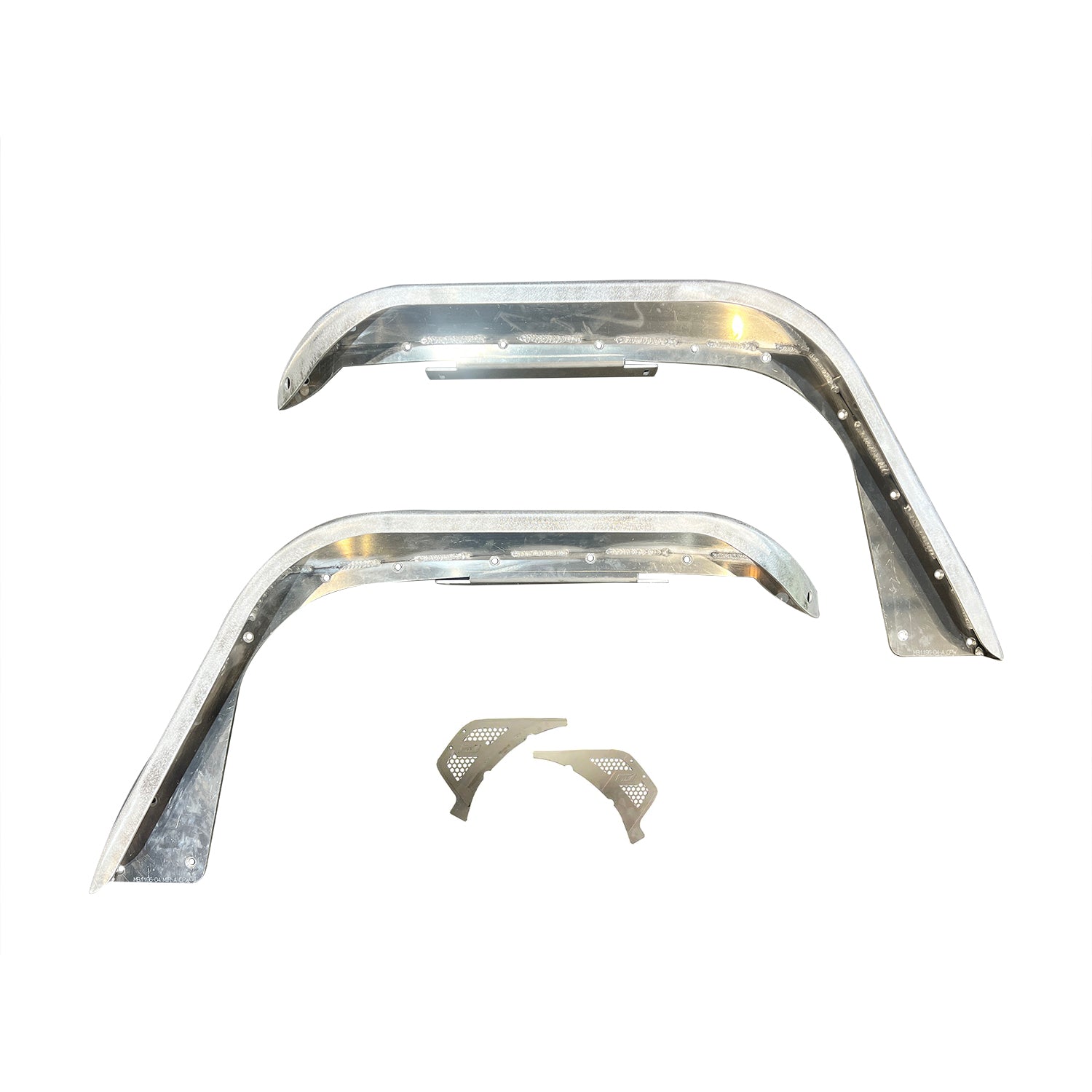 Aluminum Front Highline Fenders for Jeep JL/JLU/JT – Motobilt
