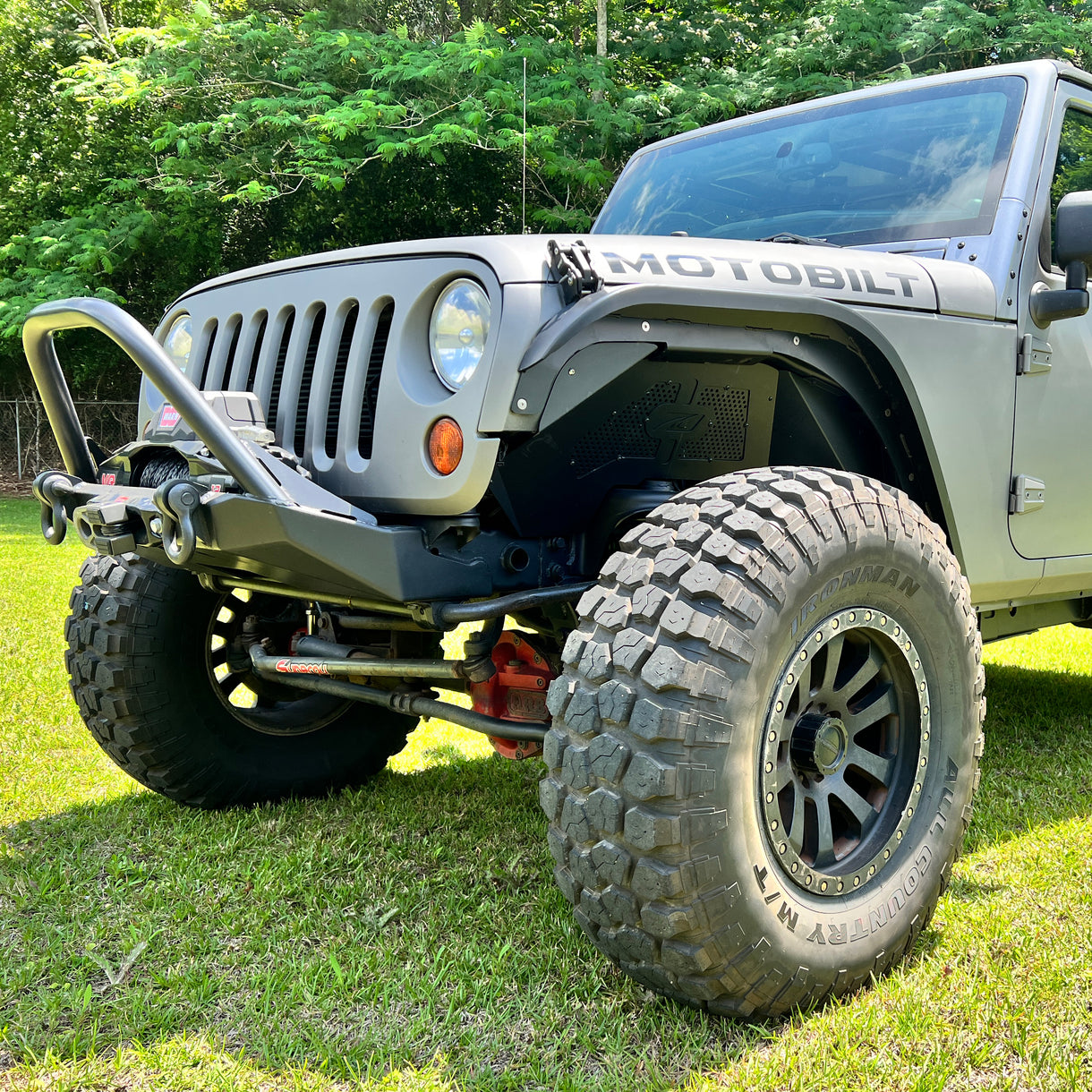 Front Highline Fenders for Jeep JK/JKU – Motobilt
