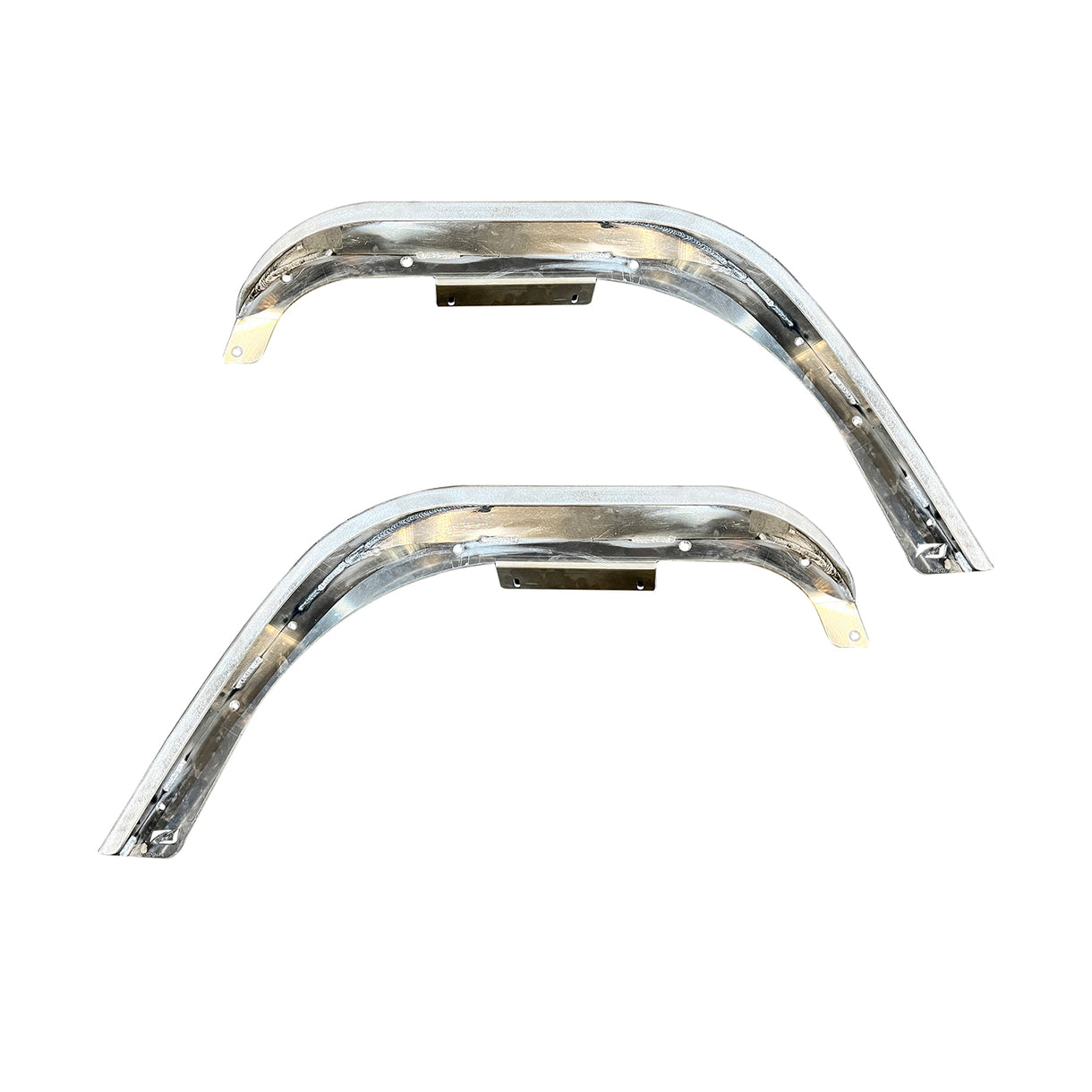 Hatchet Highline Front Fenders for Jeep JK/JKU - Aluminum – Motobilt
