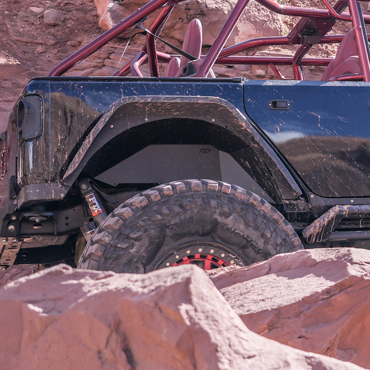 High Clearance Rear Inner Fender for JL/JLU – Motobilt