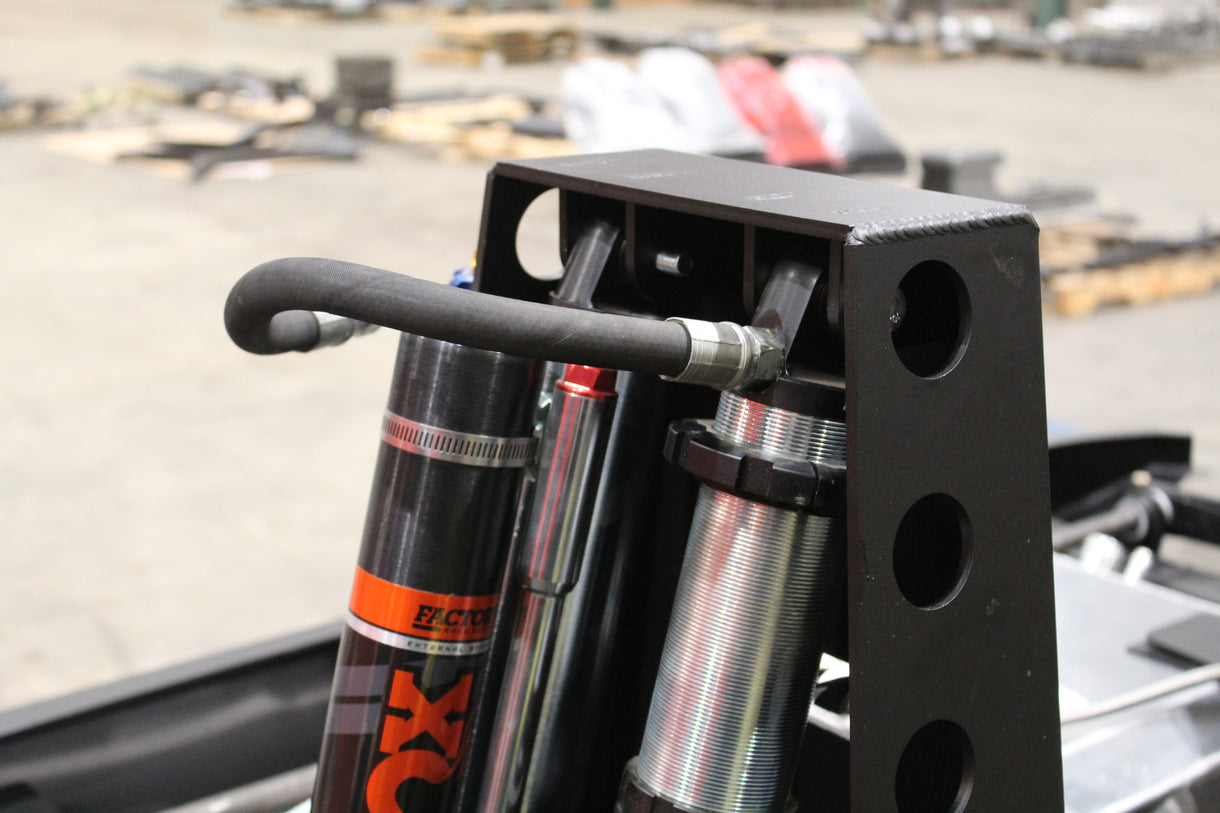 Dual Rear Coilover Bypass Shock Towers – Motobilt