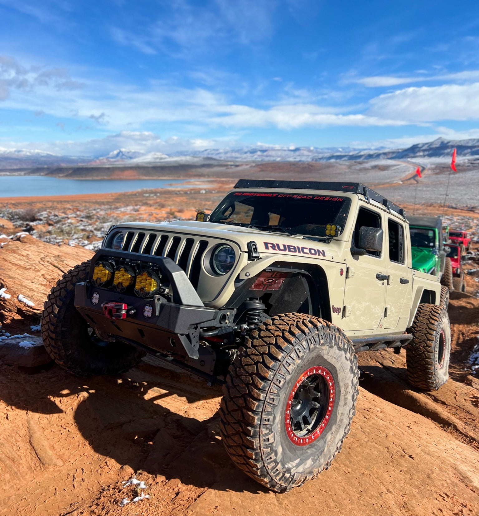 Front Highline Fenders for Jeep JL/JLU/JT – Motobilt