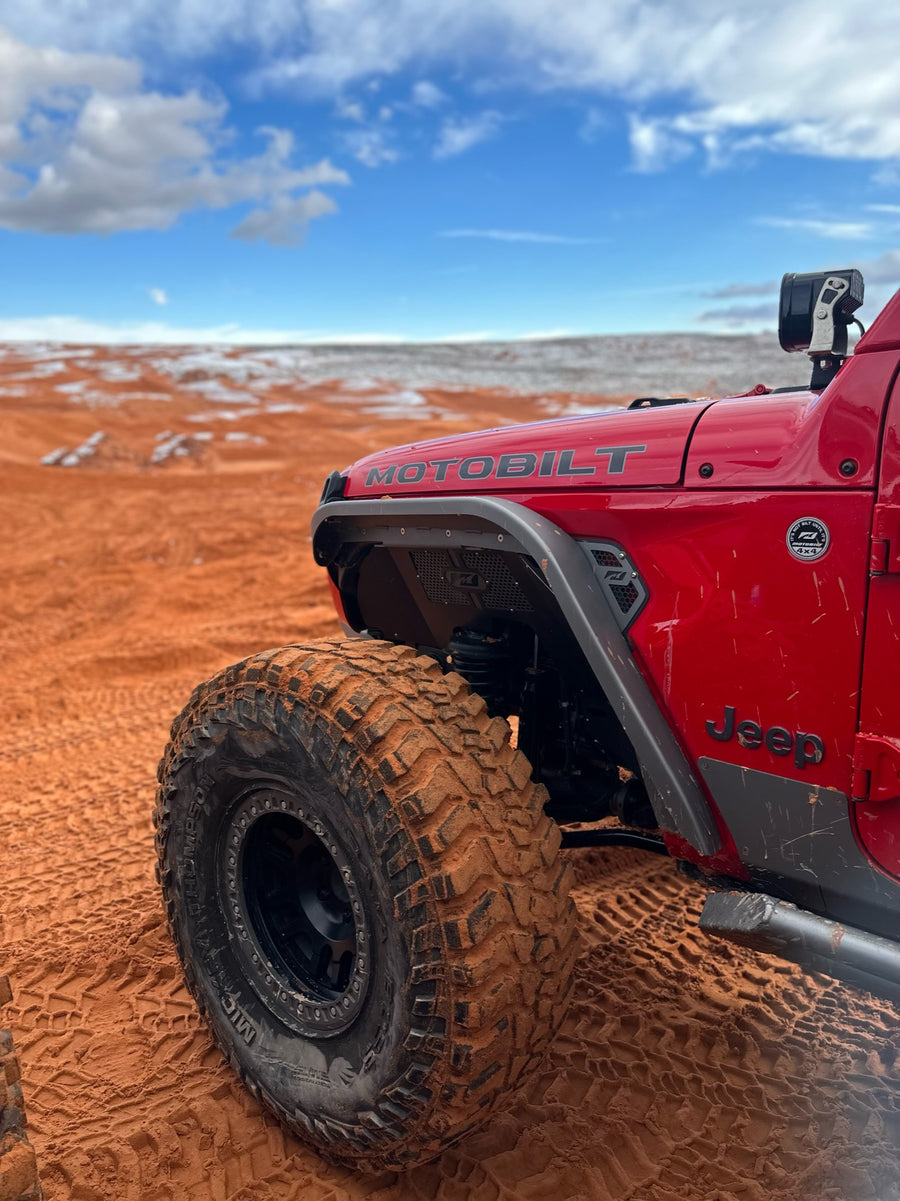 Front Highline Fenders for Jeep JL/JLU/JT – Motobilt
