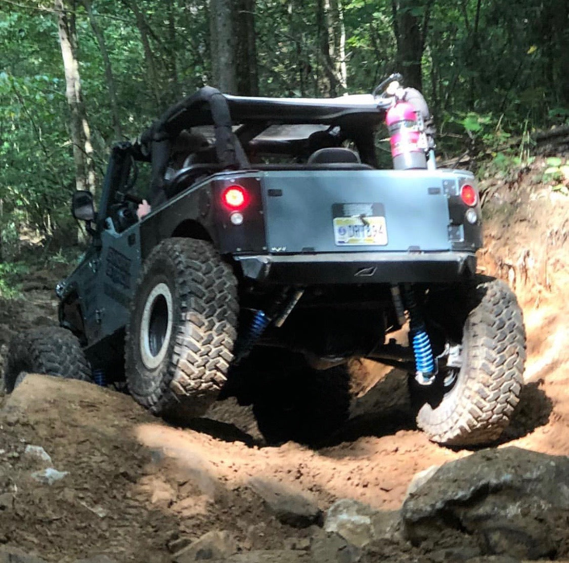 Frame Chop Rear Bumper and Cross member for Jeep JK / JKU – Motobilt