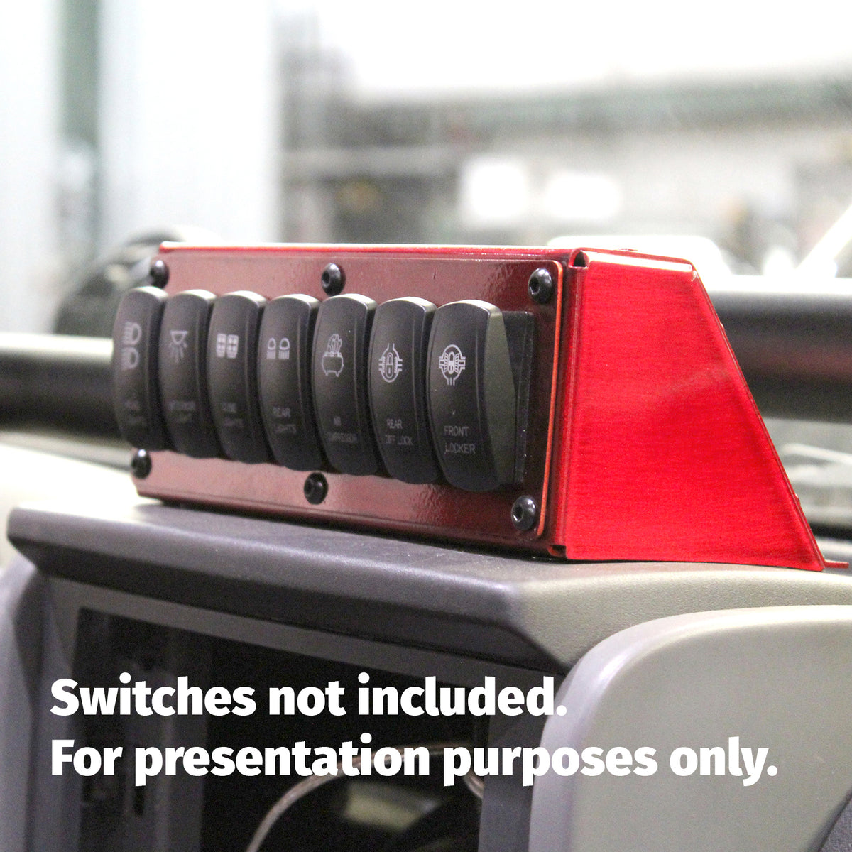 Switch Panel, Top Surface Mounted– Motobilt