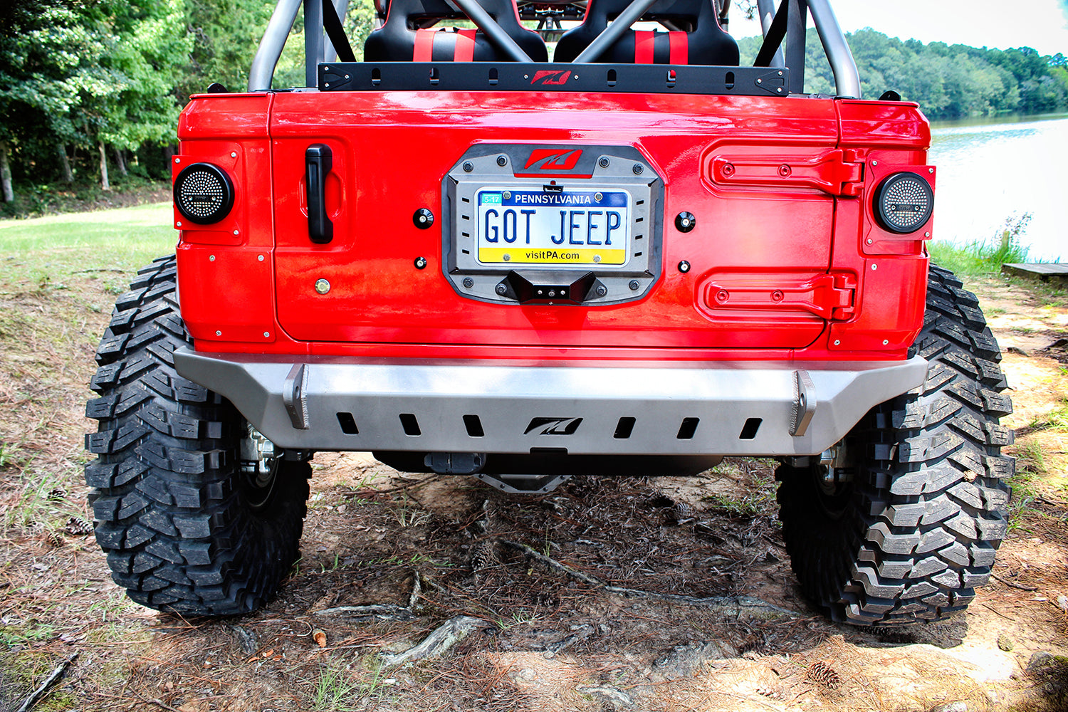 Crusher Series Rear Bumper No Spare for Jeep JL / JLU – Motobilt