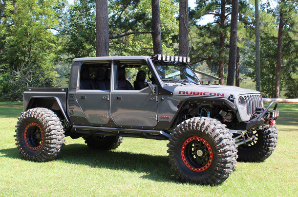 Aluminum Front Half Doors for Jeep JL/JLU/JT – Motobilt