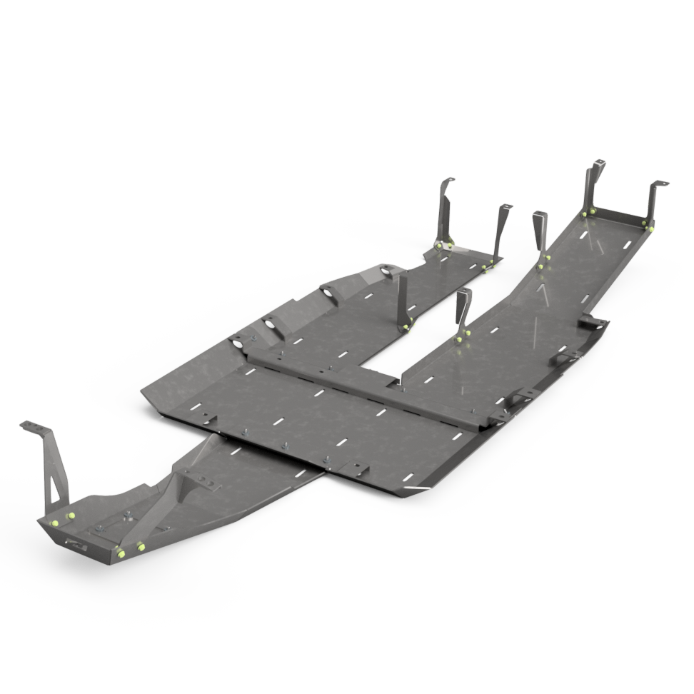 Skid Plate System for Jeep JT Gladiator – Motobilt