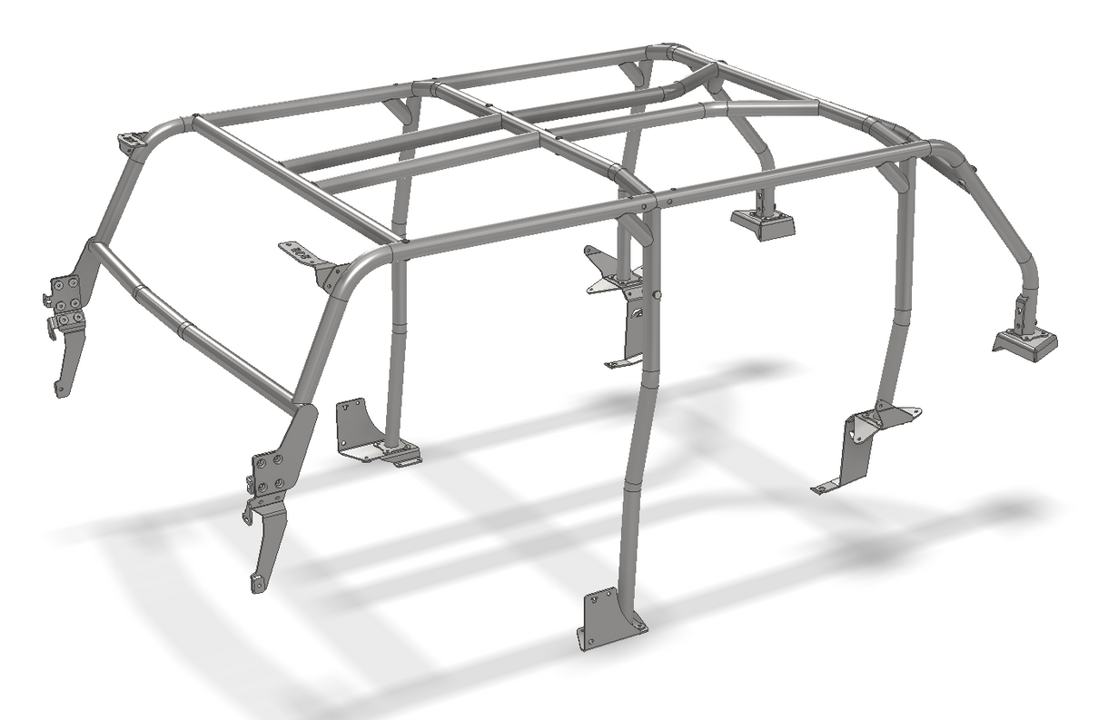 Roll Cage Kit for Jeep JKU – Motobilt
