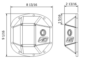 Dana 30 Diff Cover – Motobilt