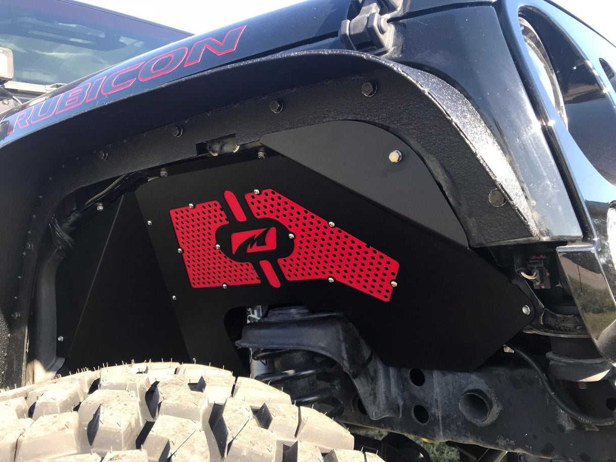 Front Inner Fenders Aluminum for Jeep JK / JKU – Motobilt