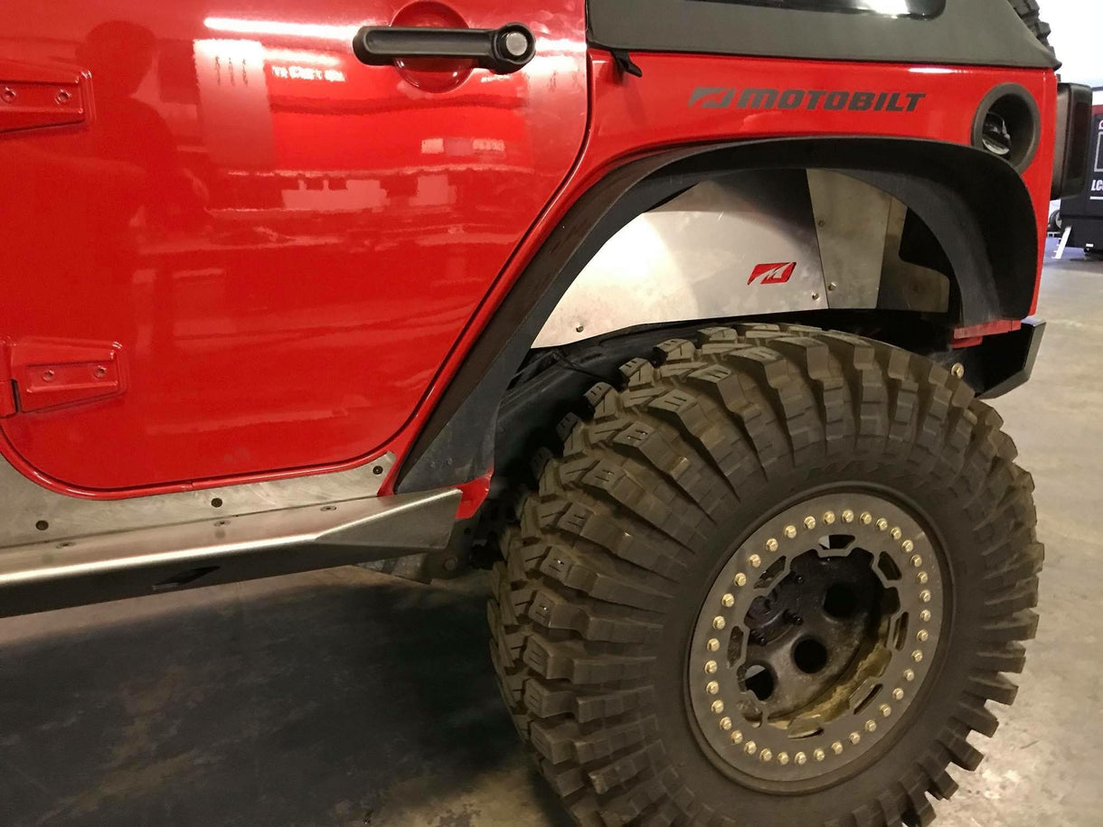 Rear Inner Fenders Aluminum for Jeep JK / JKU – Motobilt