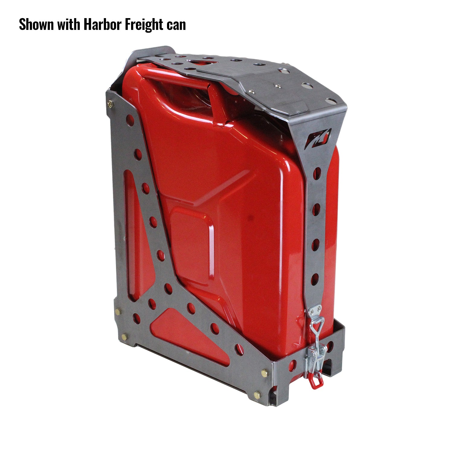 Jerry Can Mount for Wavian and Harbor Freight NATO Gas Cans – Motobilt