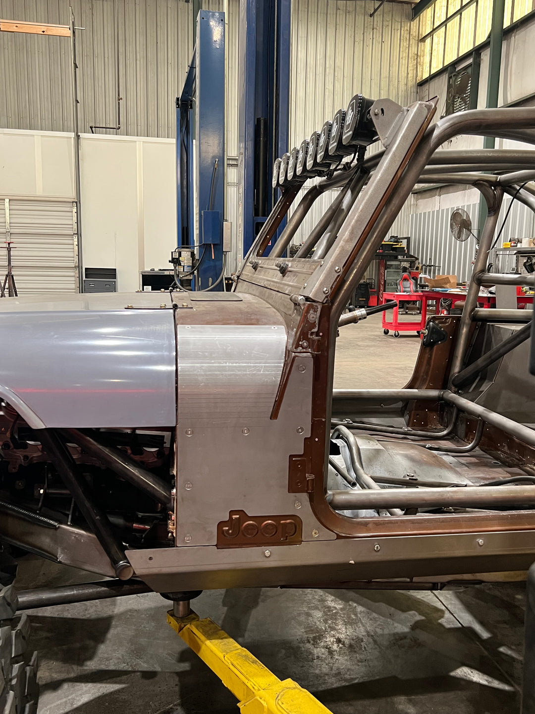 Cowl Armor for Jeep YJ / CJ – Motobilt