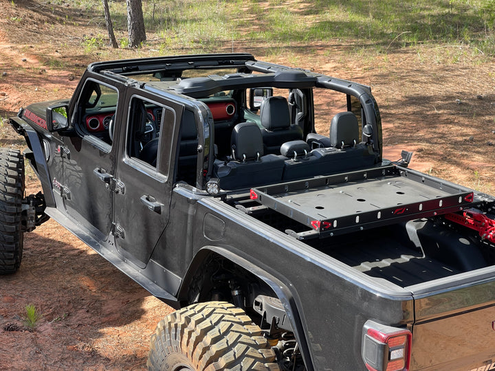 Trail Rail Cargo Rack Brackets for Jeep JT Gladiator – Motobilt