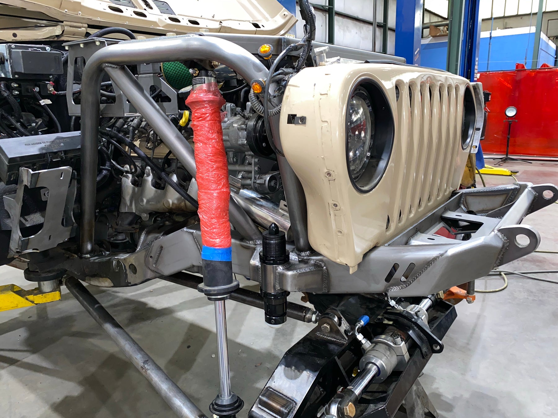 Motobilt Jeep TJ / LJ / YJ Front Half Frame Kit | Rock Crawler Parts
