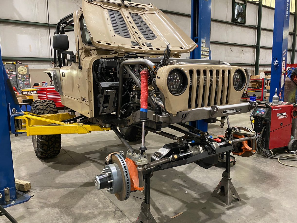 Motobilt Jeep TJ / LJ / YJ Front Half Frame Kit | Rock Crawler Parts