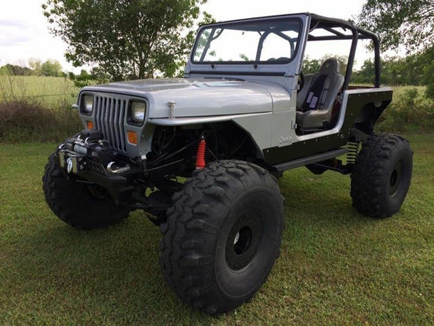 Comp Cut Rocker Guards for Jeep YJ – Motobilt