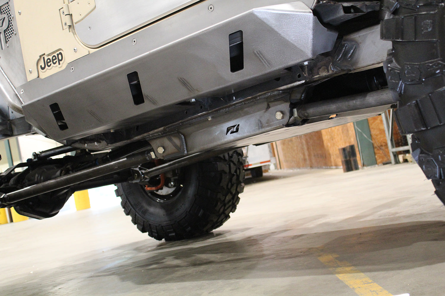 Rocker Guards with Boat Side Steps for Jeep TJ – Motobilt